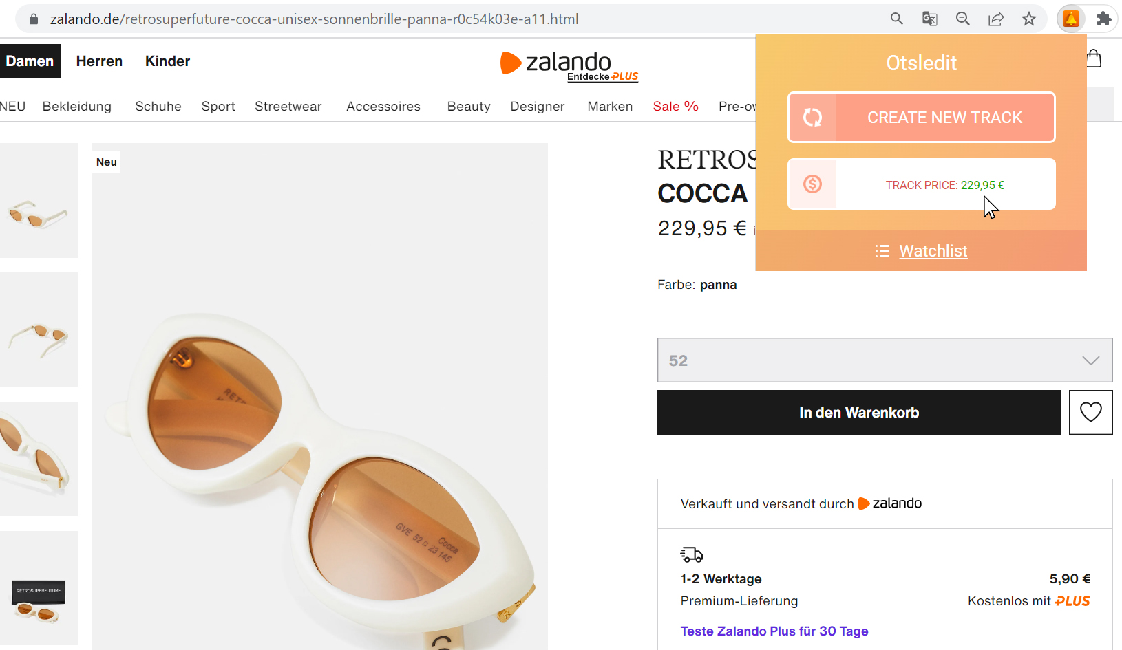 Zalando Price Tracker